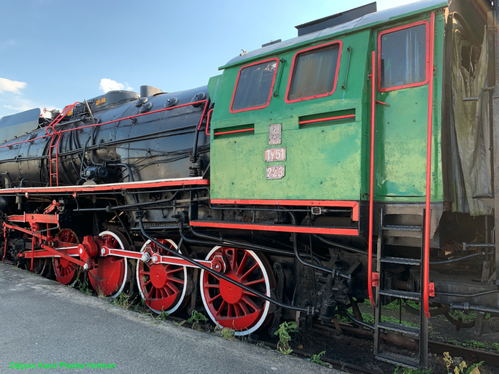 Lokomotywa Parowa Ty51-223. 2023r. – Polrails