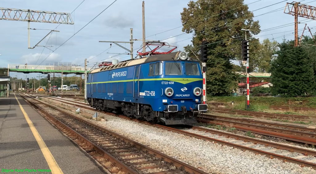 Lokomotywa Elektryczna ET22-658. 2023r. – Polrails