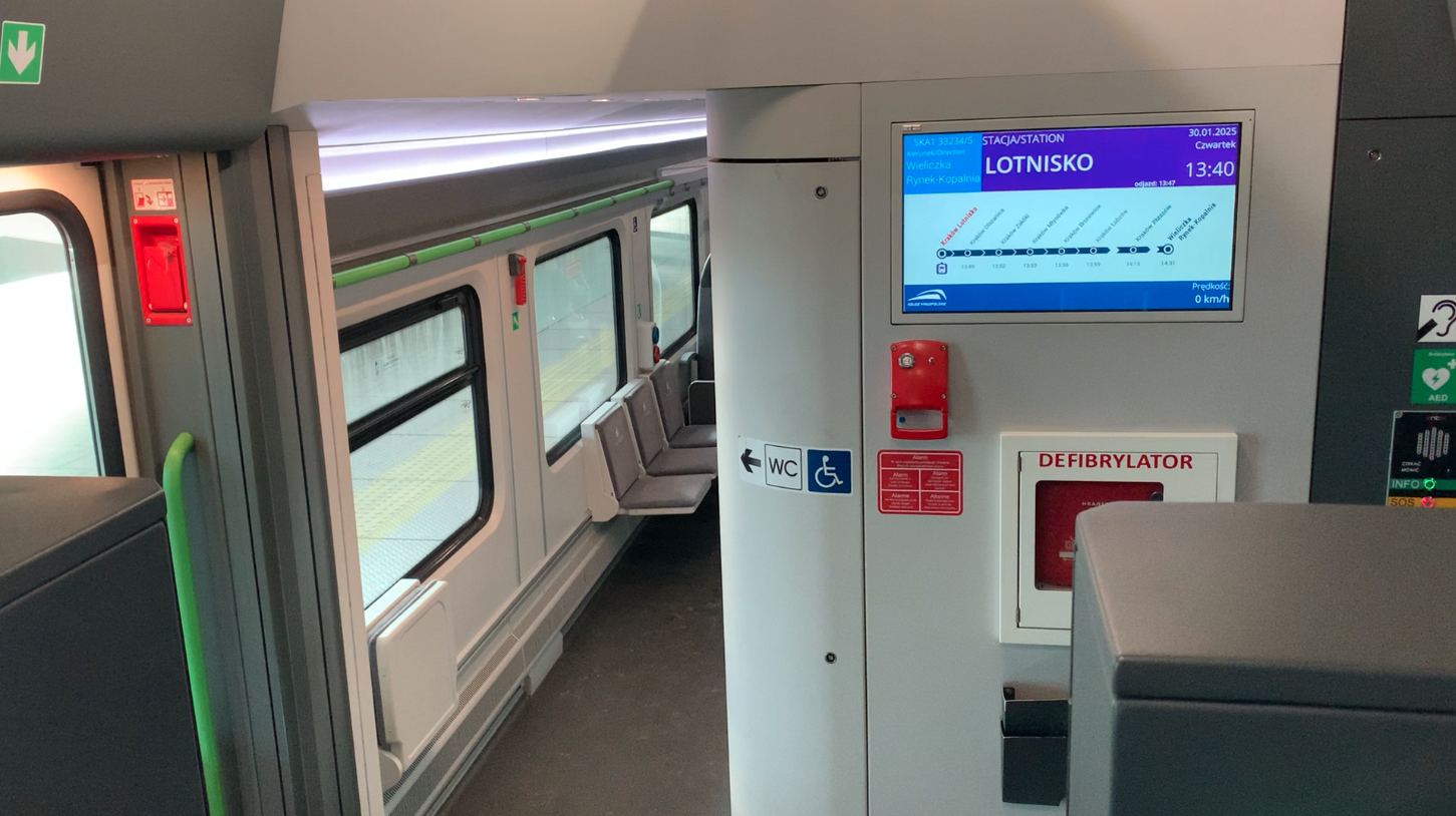 EZT Pesa Elf 2 22WEh-023A = EN76B-004. 2025 – Polrails