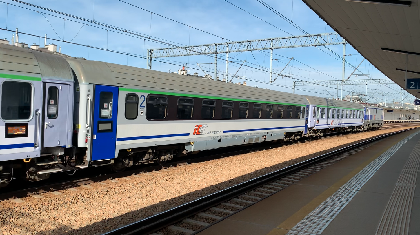 Pociąg InterCity TLK Kossak. 2025r. – Polrails